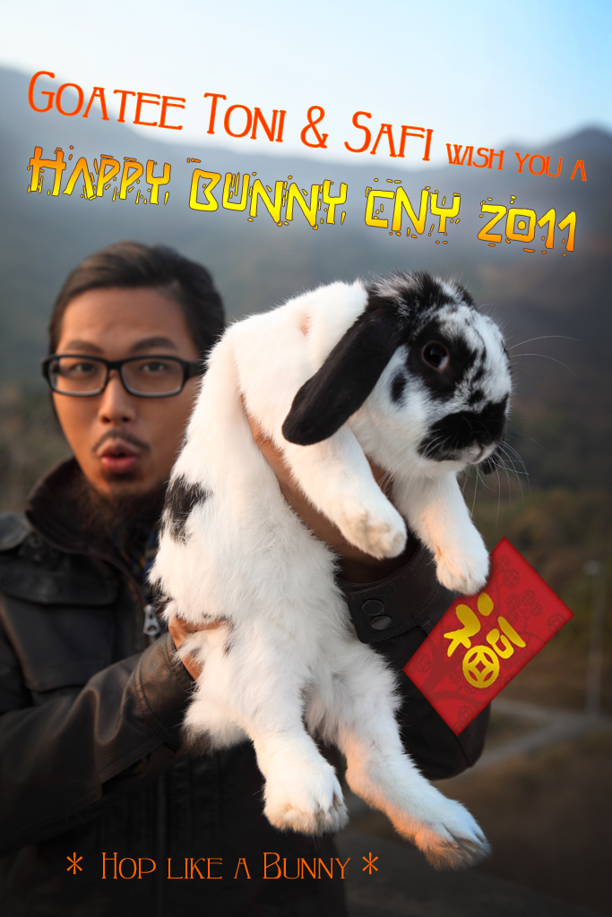 Happy bunny CNY 2011 | JURASSIC GARAGE